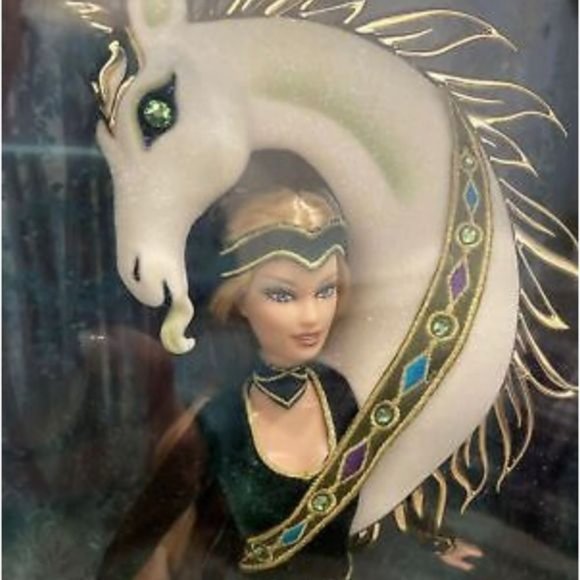 Barbie | Toys | Barbie Lady Of The Unicorn Bob Mackie Gold Label | Poshmark